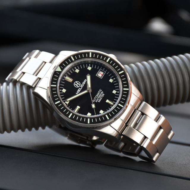Helicon Master 62 Dive Watch - Granite – Helicon Watches