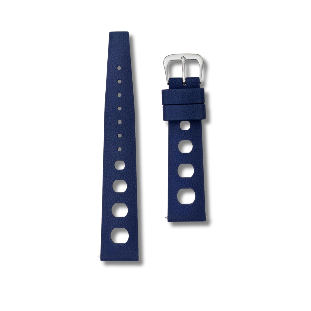 Helicon Skin Diver Strap - Ocean Blue – Helicon Watches