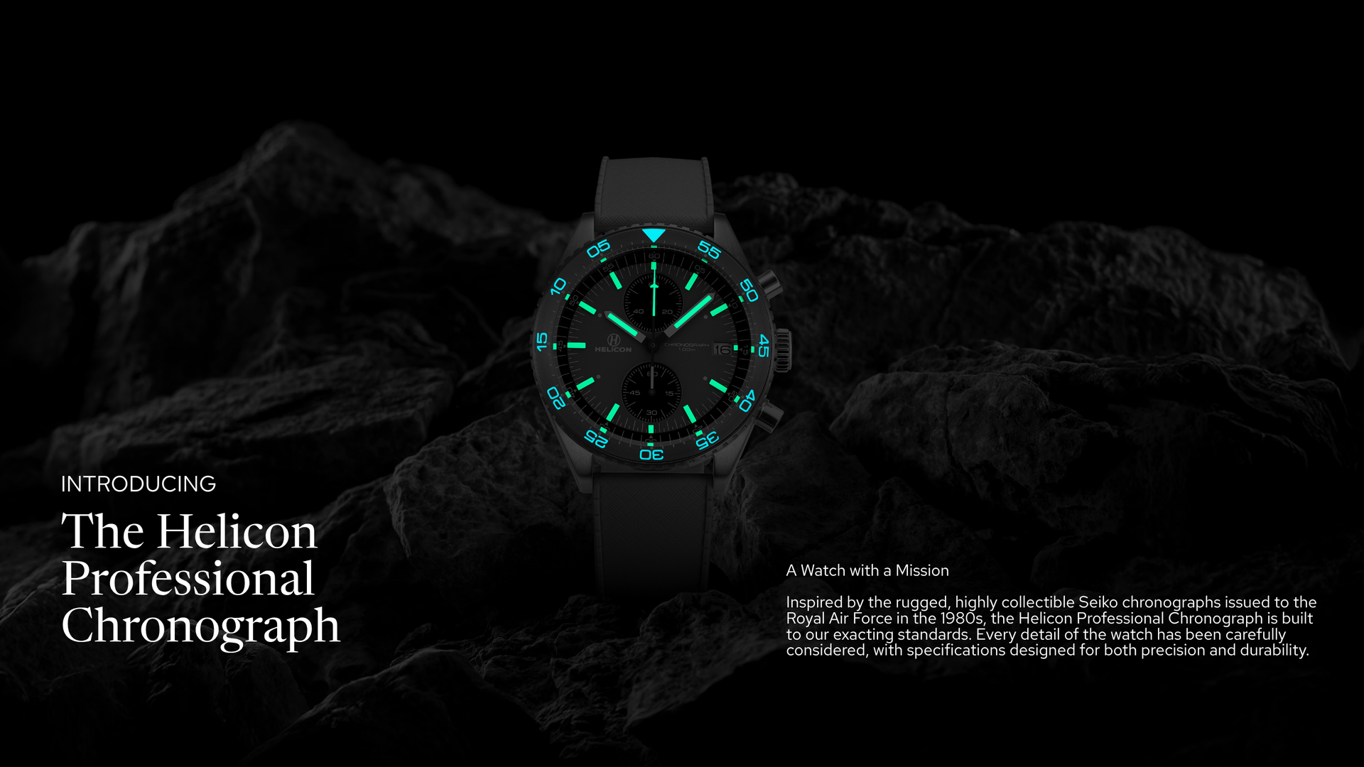 Helicon Watches - Vintage Inspiration built for Modern Performance