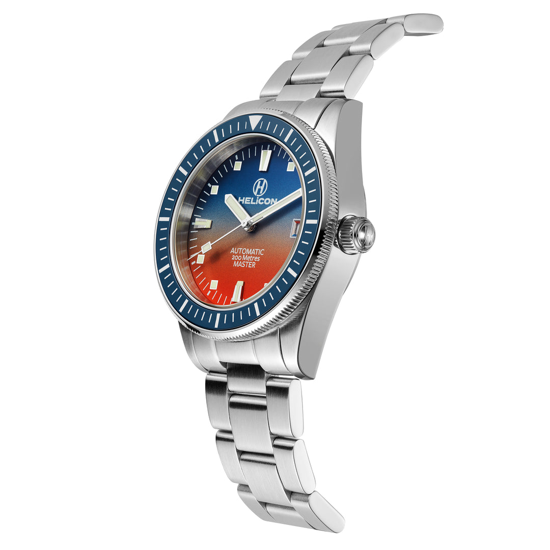 Helicon Master 62 Dive Watch Blue Hour – Helicon Watches