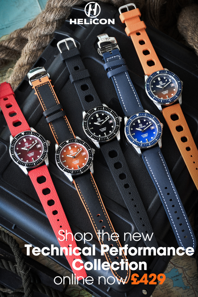 Helicon Watches - Vintage Inspiration built for Modern Performance