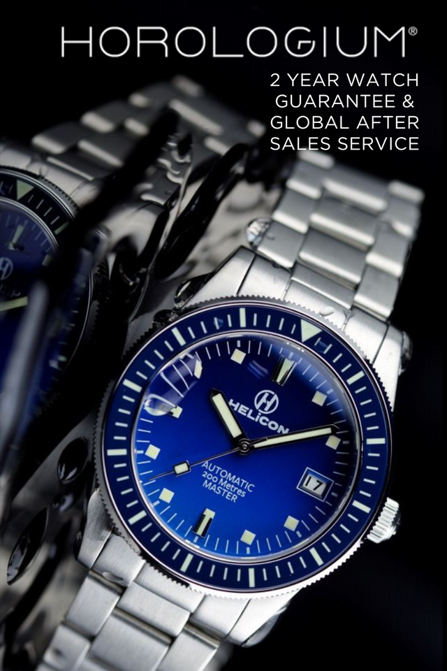 Helicon Watches - Vintage Inspiration built for Modern Performance