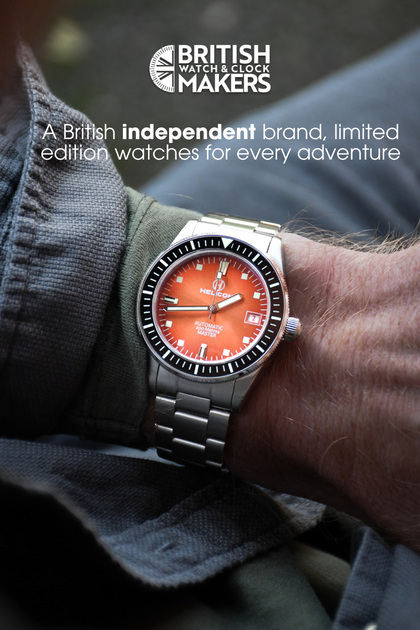 Helicon Watches - Vintage Inspiration built for Modern Performance