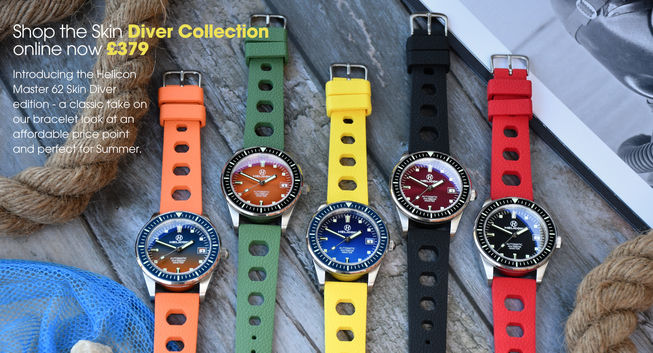 Helicon Watches - Vintage Inspiration built for Modern Performance