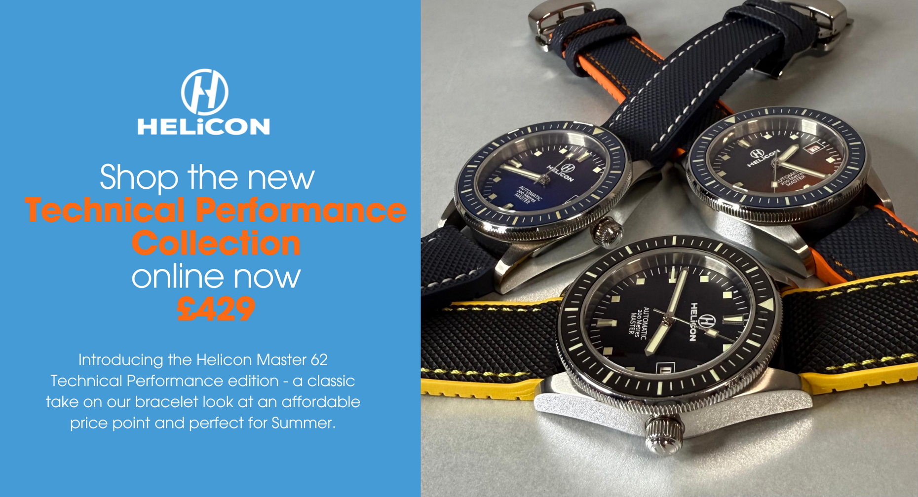 Helicon Watches - Vintage Inspiration built for Modern Performance