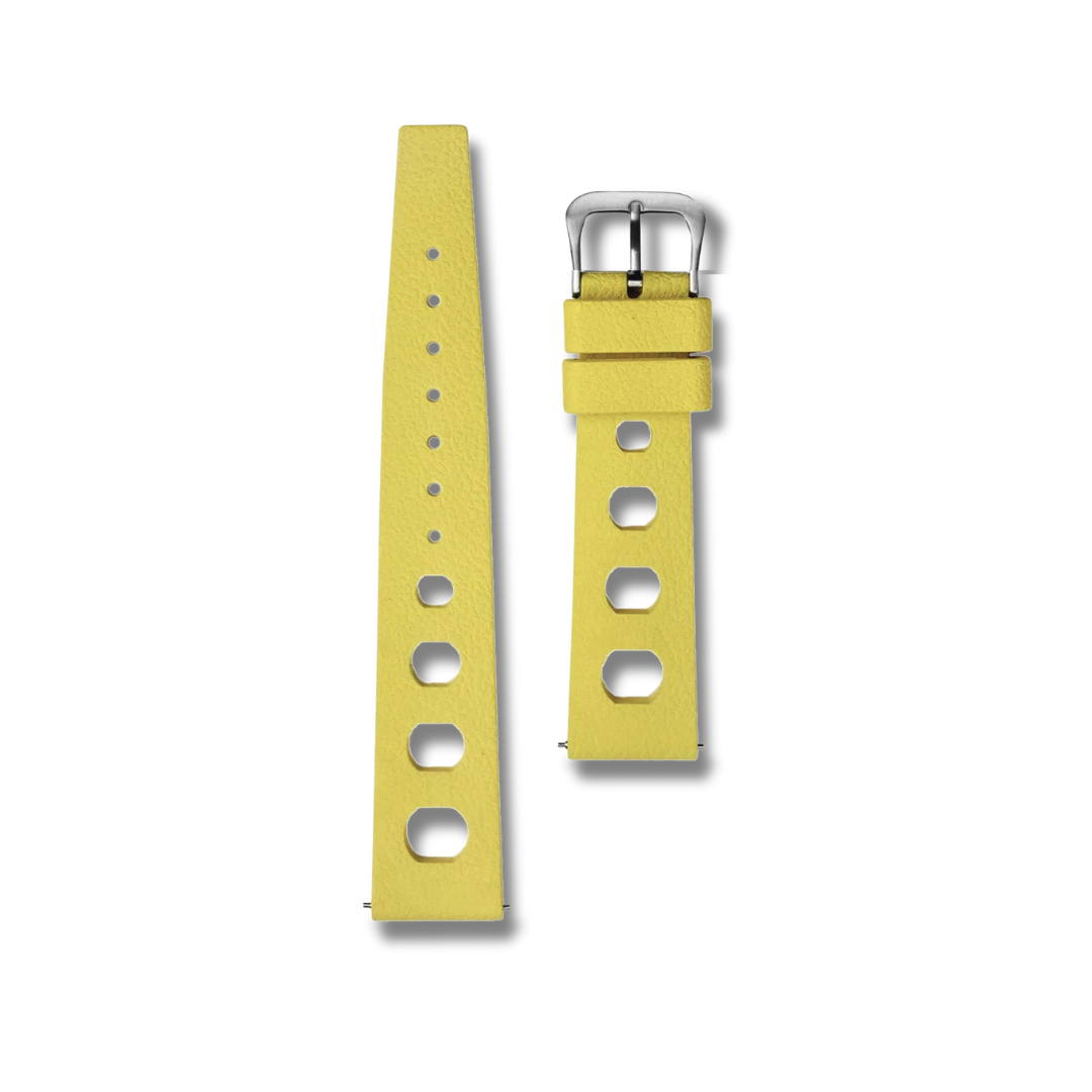 Helicon Skin Diver Strap - Marine Yellow – Helicon Watches
